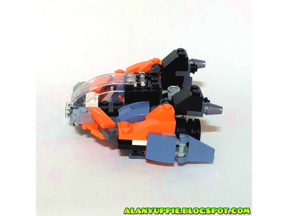 LEGO MOC-63246 Transformer Dronebot from LEGO Creator set 31111: Cyber ...