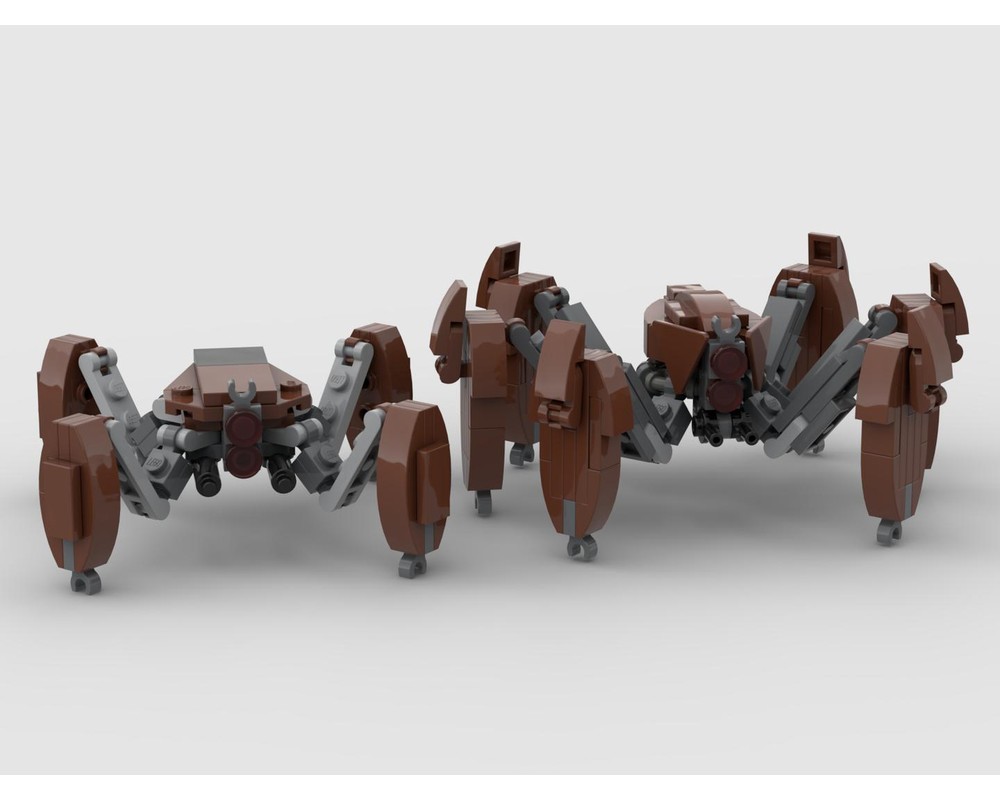 Lego Moc Crab Droids By Thrawnsrevenge Rebrickable Build With Lego