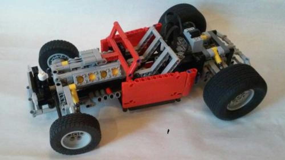 LEGO MOC Extreme Chopped Hot Rod V2 by offroadcreations | Rebrickable ...
