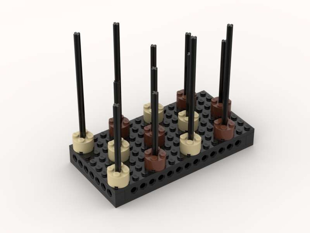 LEGO MOC Bobbin Gear Holder by Timelord | Rebrickable - Build with LEGO