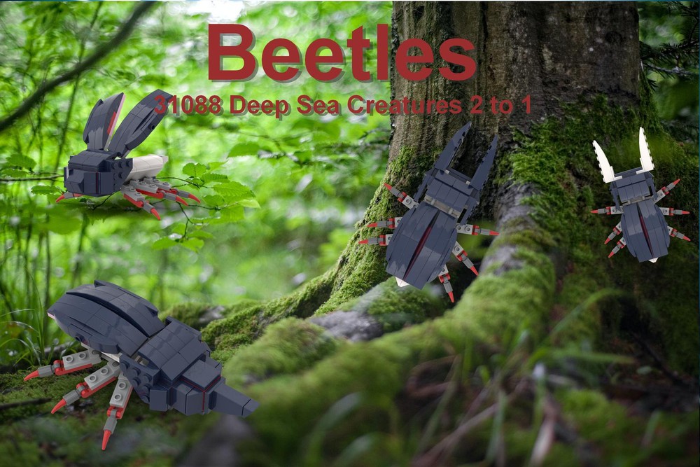 LEGO MOC Beetles 31088 2 to 1 by Janik | Rebrickable - Build with LEGO