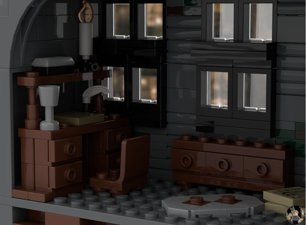 LEGO MOC Borgin and Burke's & McHavelock's Wizarding Headgear by JL ...