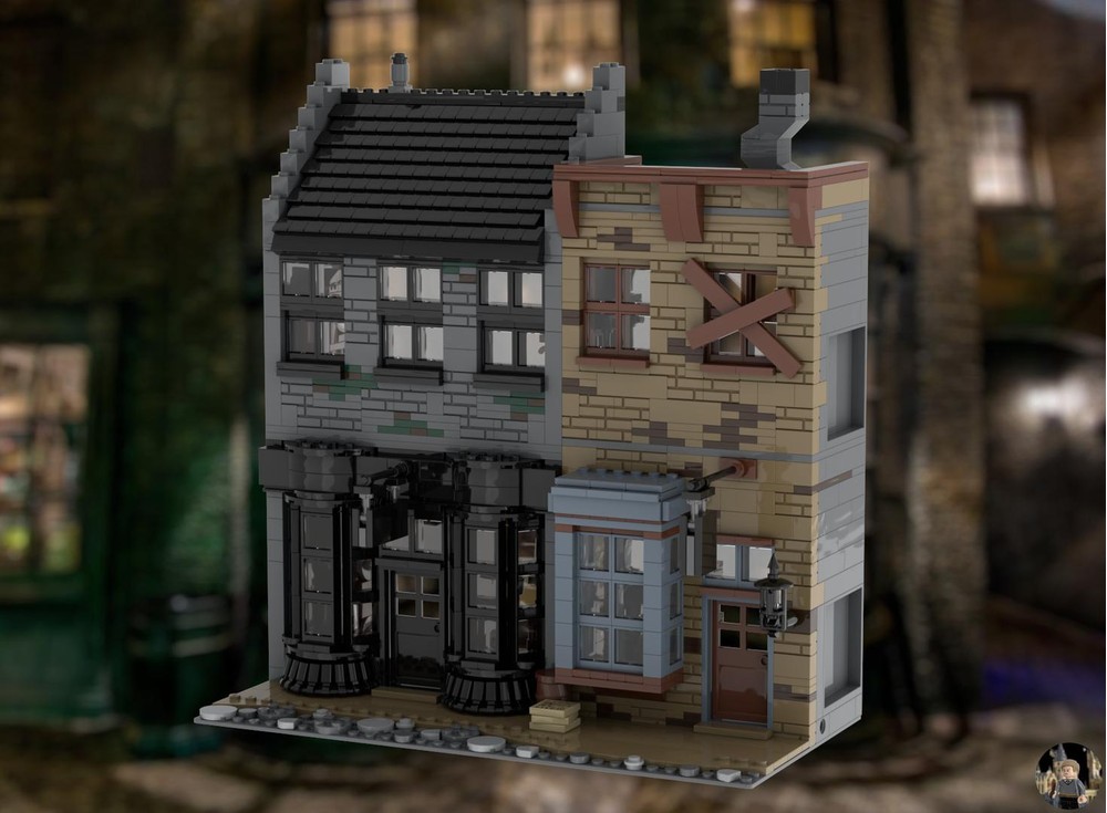 LEGO MOC Borgin and Burke's & McHavelock's Wizarding Headgear by JL ...