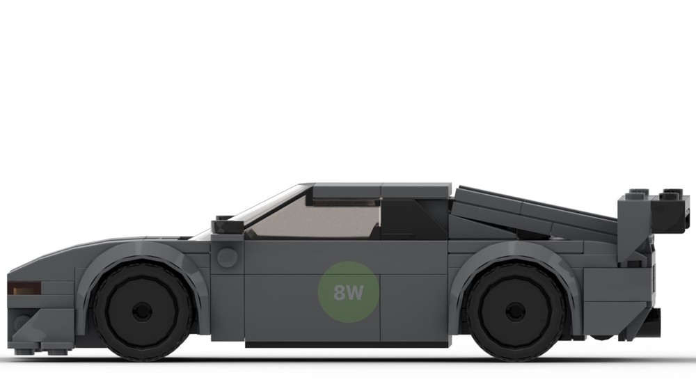 LEGO MOC BMW M1 Procar by 8wideisbetter | Rebrickable - Build with LEGO