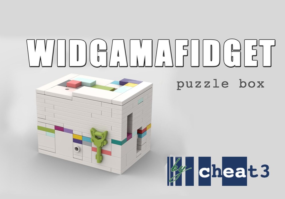 LEGO MOC Widgamafidget (a level 8 puzzle box) by cheat3 puzzles ...