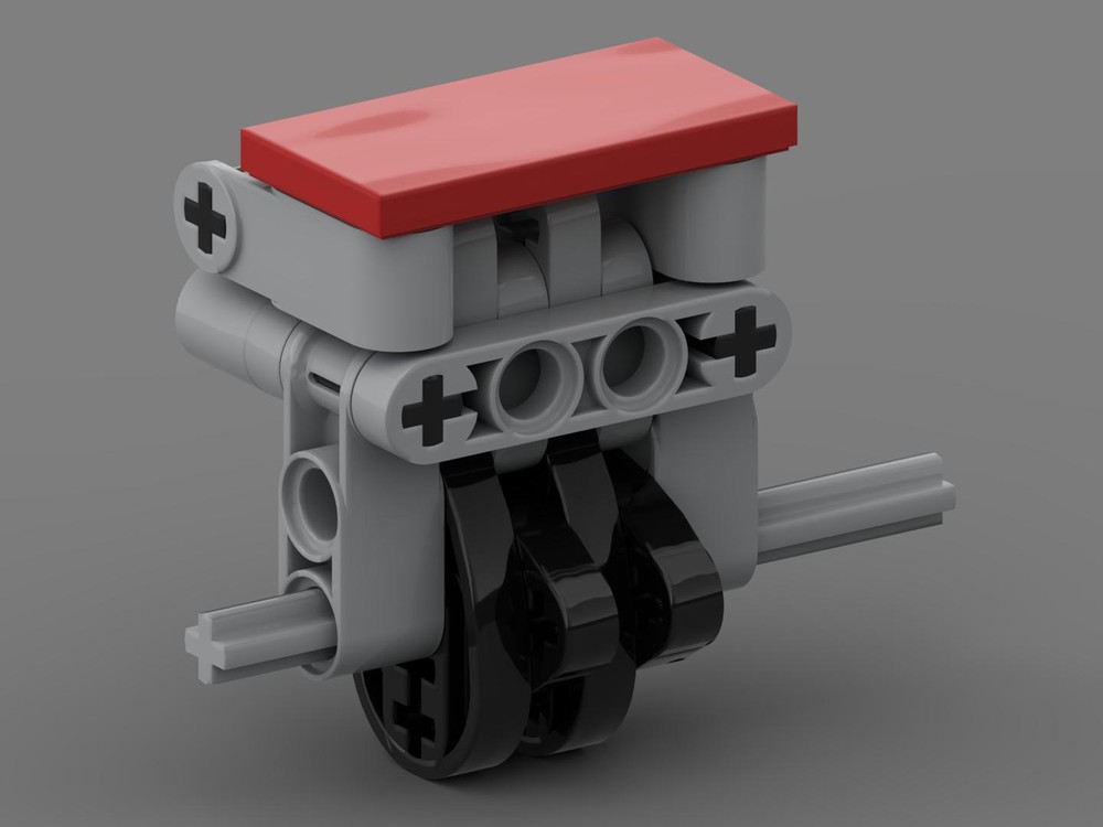 LEGO MOC Micro four-cylinder engine by levs_lego_technic_creations ...