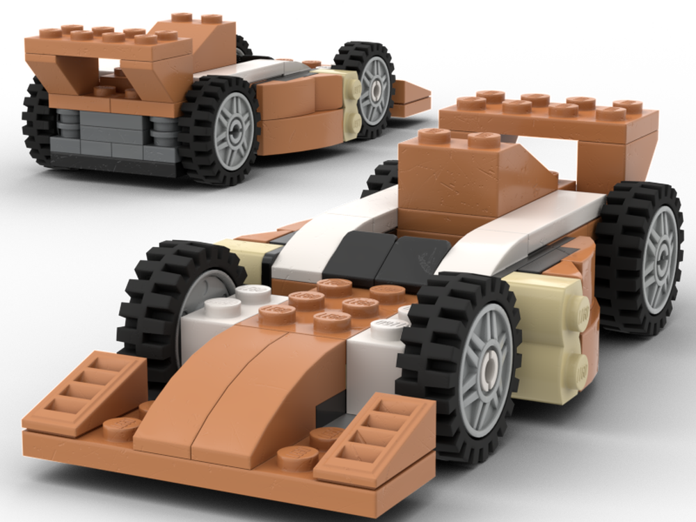 Lego Moc Moc 31017 6 Wide Formula 1 Car By Venenzo Rebrickable