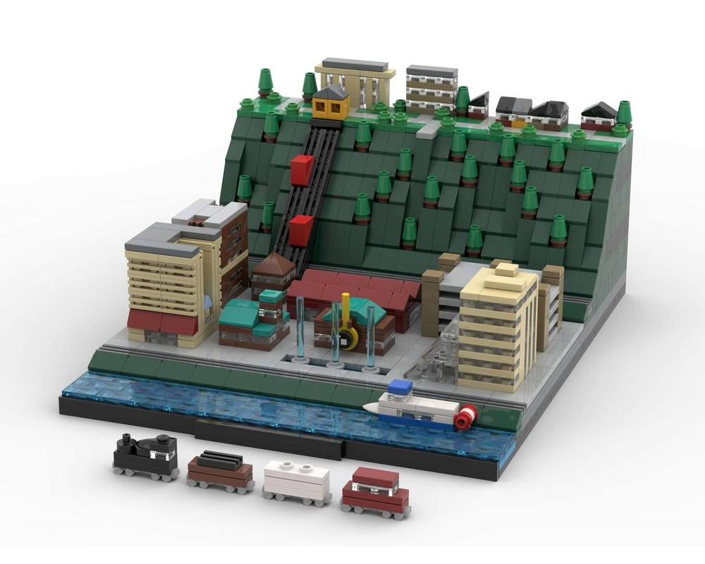 LEGO MOC Pittsburgh Pennsylvania - Mount Washington Skyline by ...