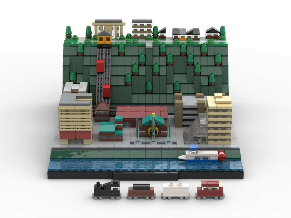 LEGO MOC Pittsburgh Pennsylvania - Mount Washington Skyline by ...