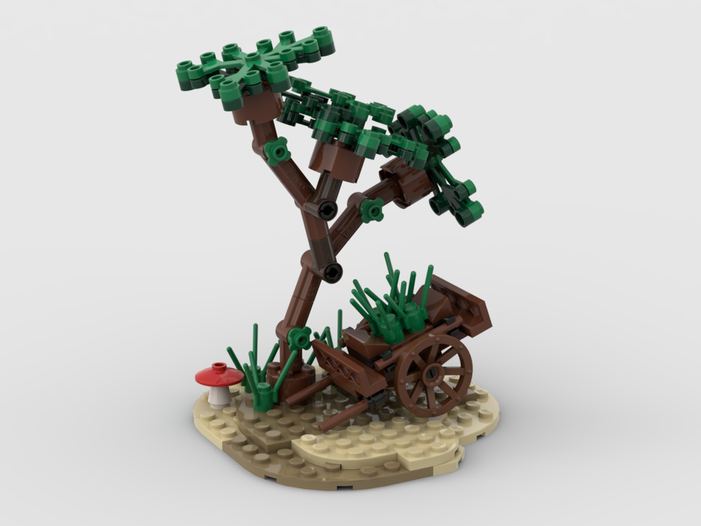 Lego Moc Small Carriage By Gabizon Rebrickable Build With Lego