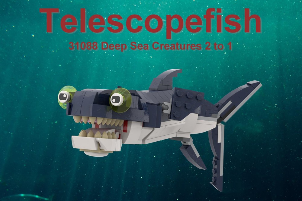 LEGO MOC Telescopefish 31088 2 to 1 by Janik | Rebrickable - Build with ...