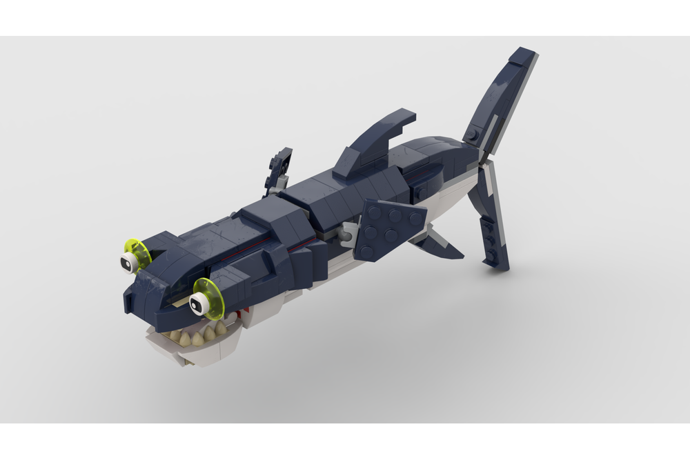 LEGO MOC Telescopefish 31088 2 to 1 by Janik | Rebrickable - Build with ...