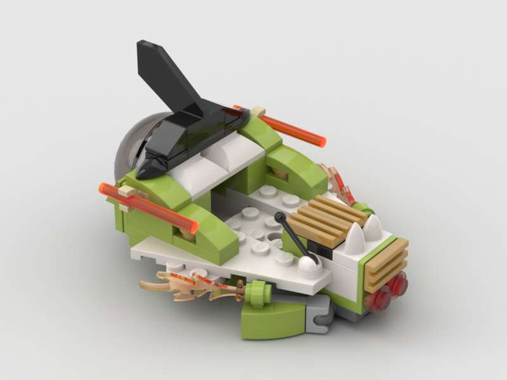 LEGO MOC Orbitons Space Ship by CathyVT | Rebrickable - Build with LEGO