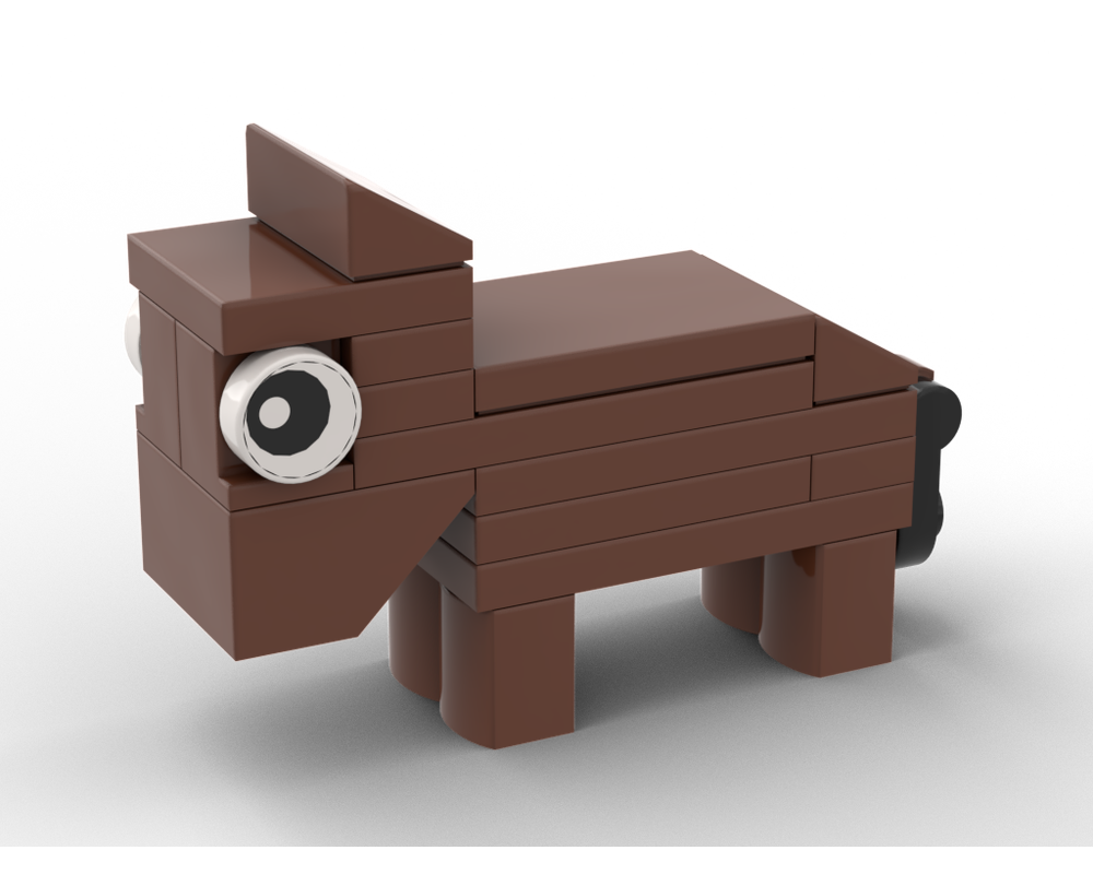 LEGO MOC Horse by 2in1 | Rebrickable - Build with LEGO
