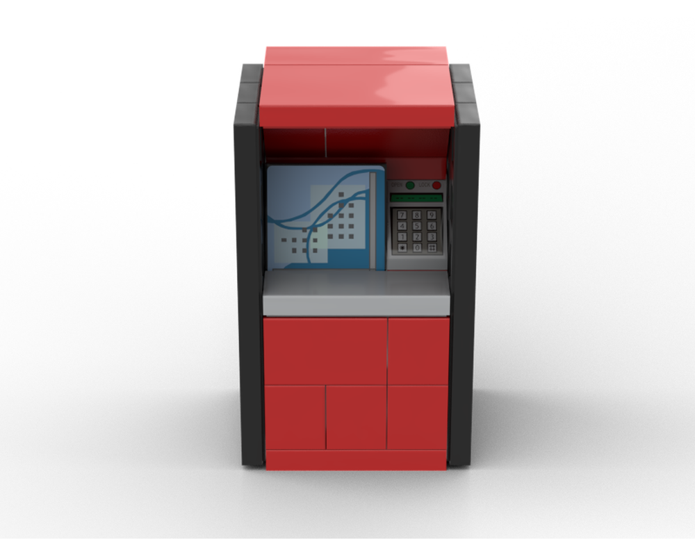 LEGO MOC Train Ticket Vending Machine by Ruhrpott Markus | Rebrickable ...