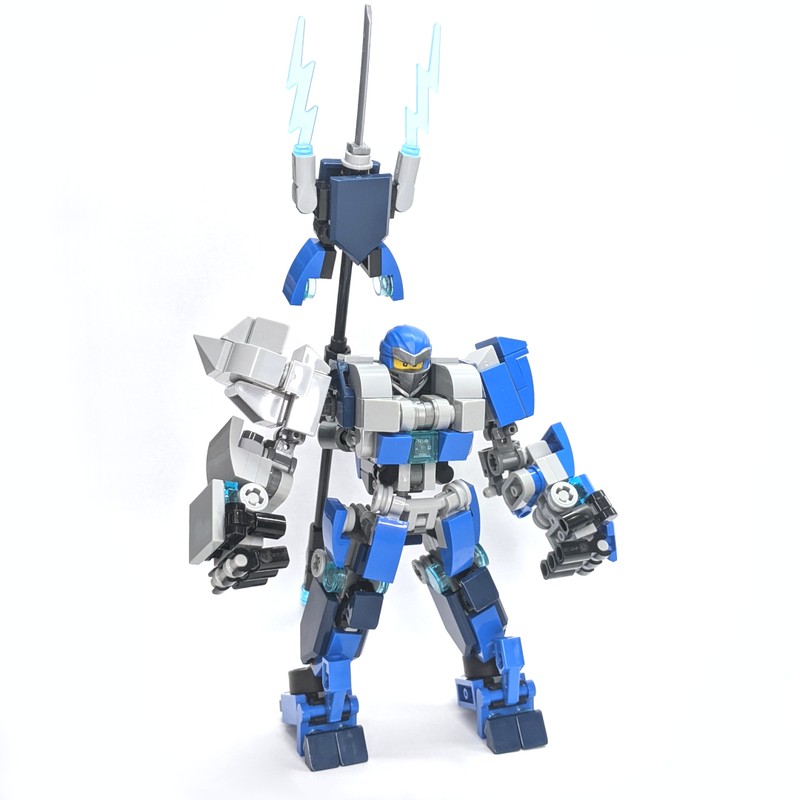 LEGO MOC LMH Frame - Jay's Suit by LegoMechable | Rebrickable - Build ...