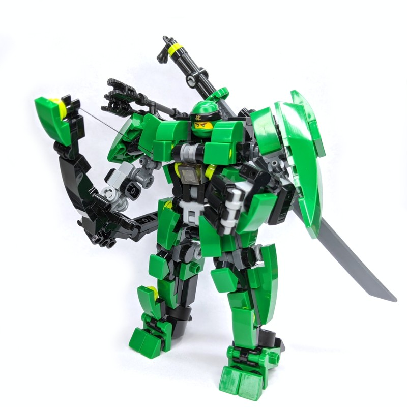 LEGO MOC LMH Frame - Lloyd's Suit by LegoMechable | Rebrickable - Build ...