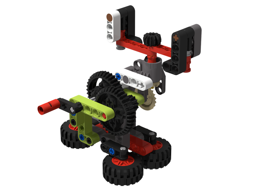 LEGO MOC 42102 Two-Speed Rotation Device with Centrifugal Pendulum by ...