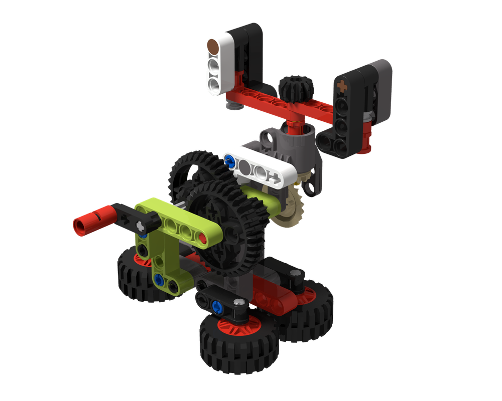 LEGO MOC 42102 Two-Speed Rotation Device with Centrifugal Pendulum by ...