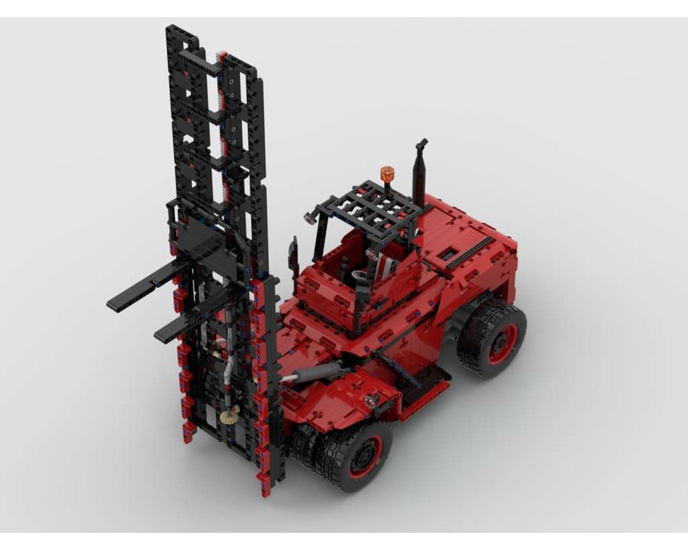 LEGO MOC Heavy Duty Forklift by Don_Santos | Rebrickable - Build with LEGO
