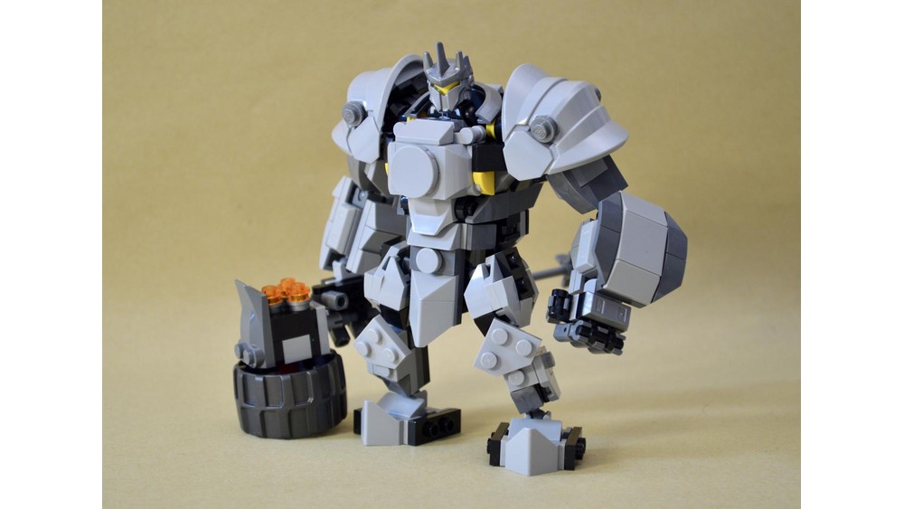 LEGO MOC Reinhardt by Ransom_Fern | Rebrickable - Build with LEGO
