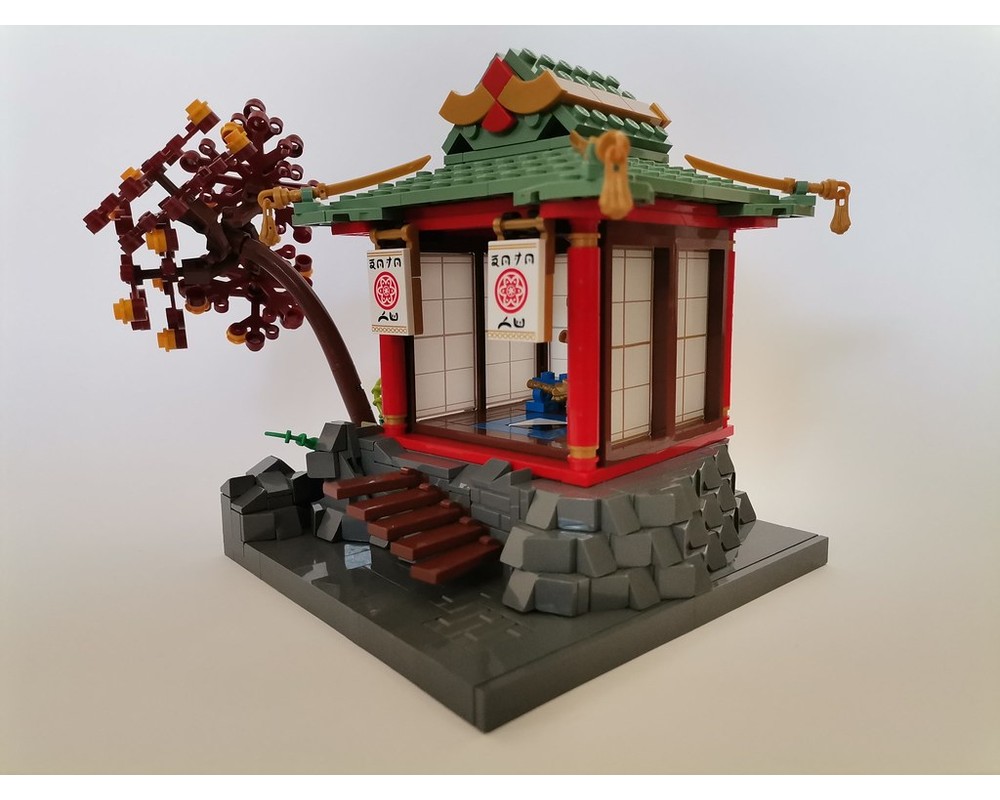 Lego Moc Pagoda By Nikolyakov Rebrickable Build With Lego
