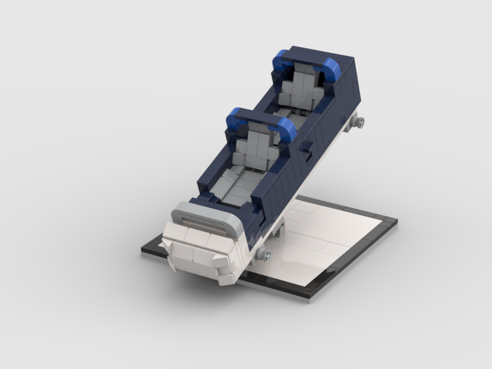 LEGO MOC Matterhorn Bobsleds Train by InfiniteGaming999 | Rebrickable ...