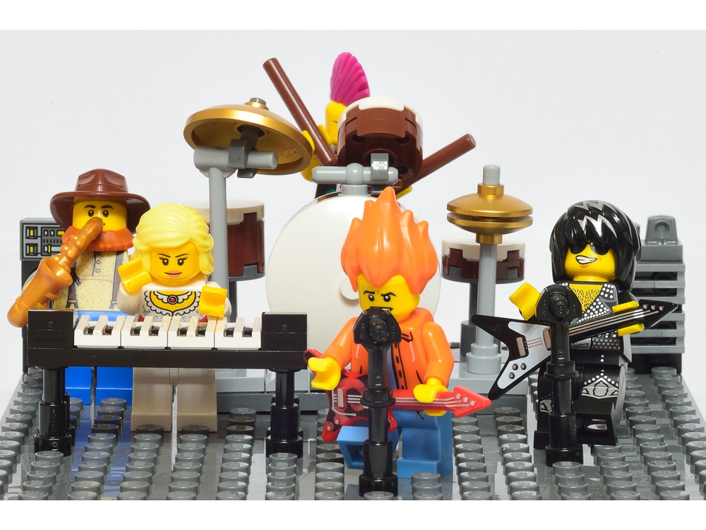 LEGO MOC-6351 Rock Stage by apparat | Rebrickable - Build with LEGO