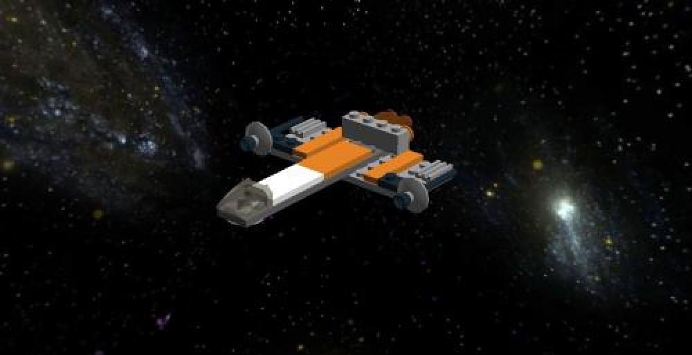 LEGO MOC Simple Fighter Plane by lewis695 | Rebrickable - Build with LEGO