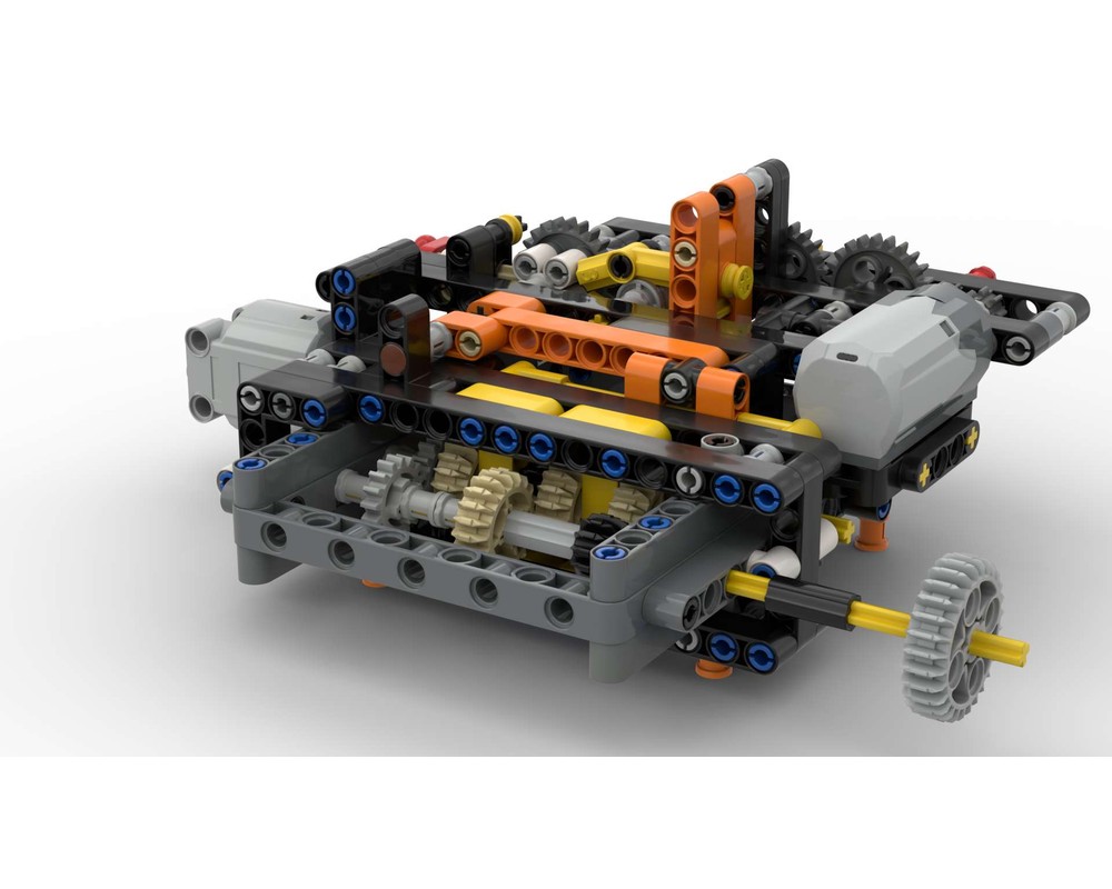 LEGO MOC RC Three Speed Stepper Gearbox by TechnicBrickPower ...