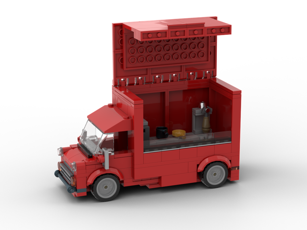 Lego Moc Foodtruck By Ruhrpott Markus Rebrickable Build With Lego