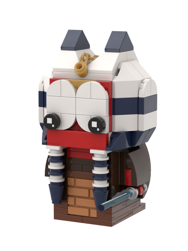LEGO MOC-63539 Shaak Ti Brickheadz by FMbricks | Rebrickable - Build ...