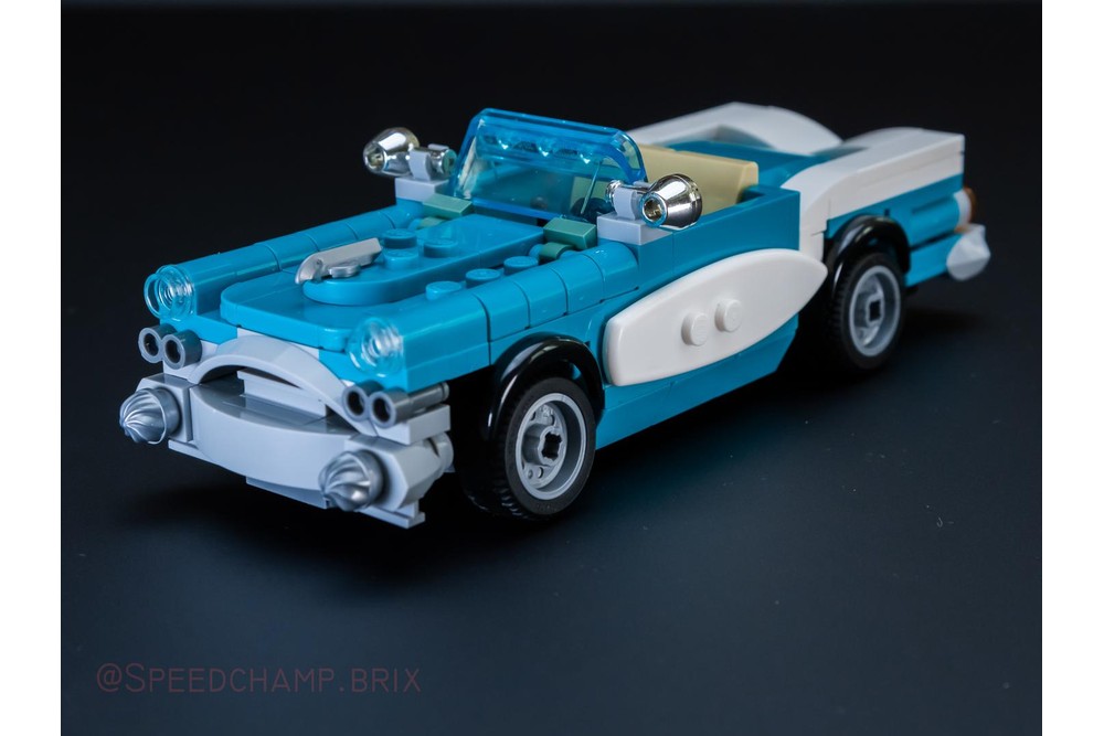 LEGO MOC Lowered Vintage car 40448 by sc.brix | Rebrickable - Build ...