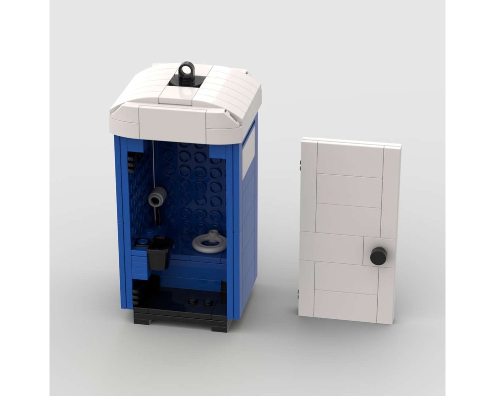 LEGO MOC portable Toilet - v2 by boerde-bricker | Rebrickable - Build ...