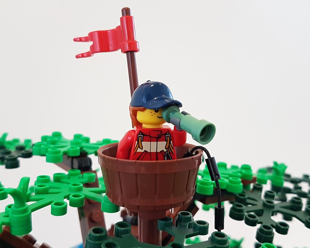 LEGO MOC Lakeside Tree House by fidi70 | Rebrickable - Build with LEGO