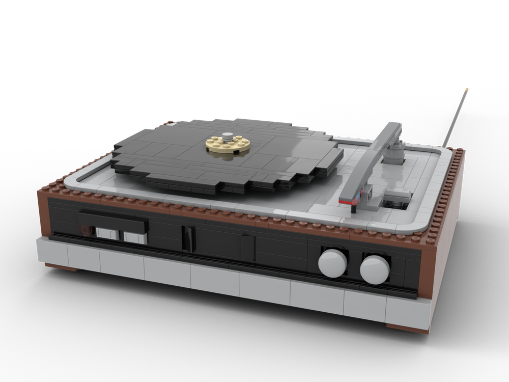LEGO MOC Record Player by Gr33tje13 | Rebrickable - Build with LEGO