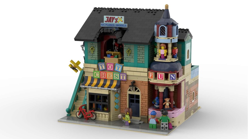 LEGO MOC Toy Shop - The Toy Chest by SugarBricks | Rebrickable - Build ...