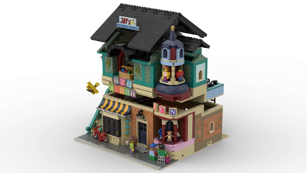 LEGO MOC Toy Shop - The Toy Chest by SugarBricks | Rebrickable - Build ...