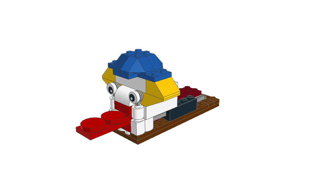 LEGO MOC 11005 Clown Head by julien1001 | Rebrickable - Build with LEGO