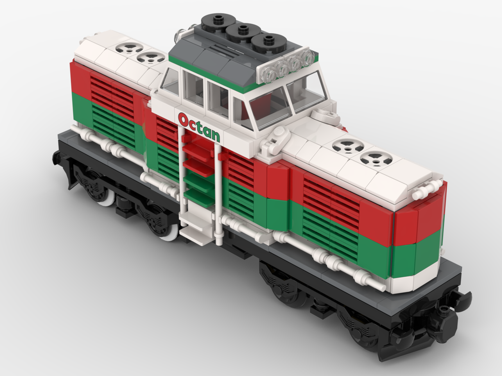 LEGO MOC Octan Train by Thomas333 | Rebrickable - Build with LEGO