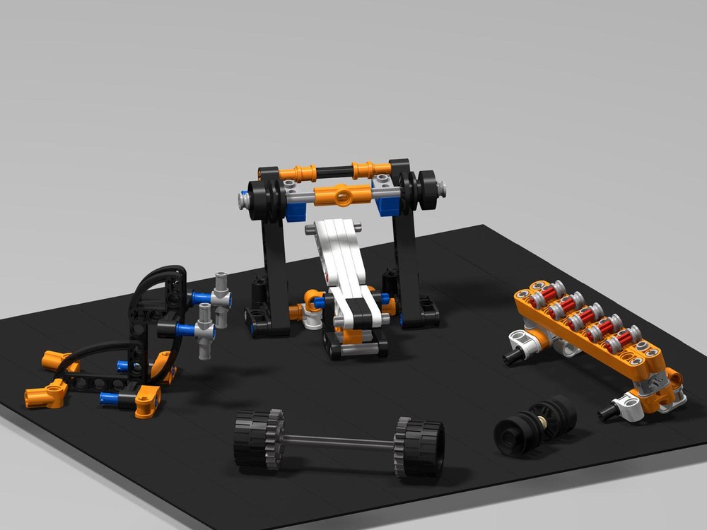 LEGO MOC MOC 42088 - Gym by adix.89 | Rebrickable - Build with LEGO