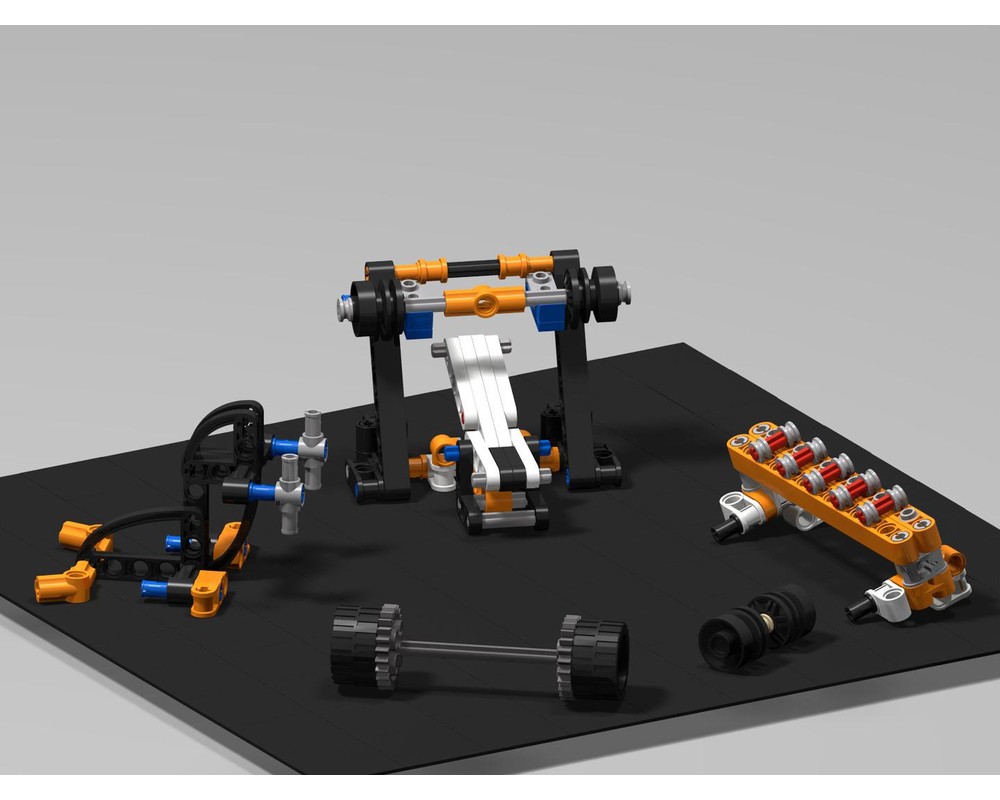 LEGO MOC MOC 42088 - Gym by adix.89 | Rebrickable - Build with LEGO