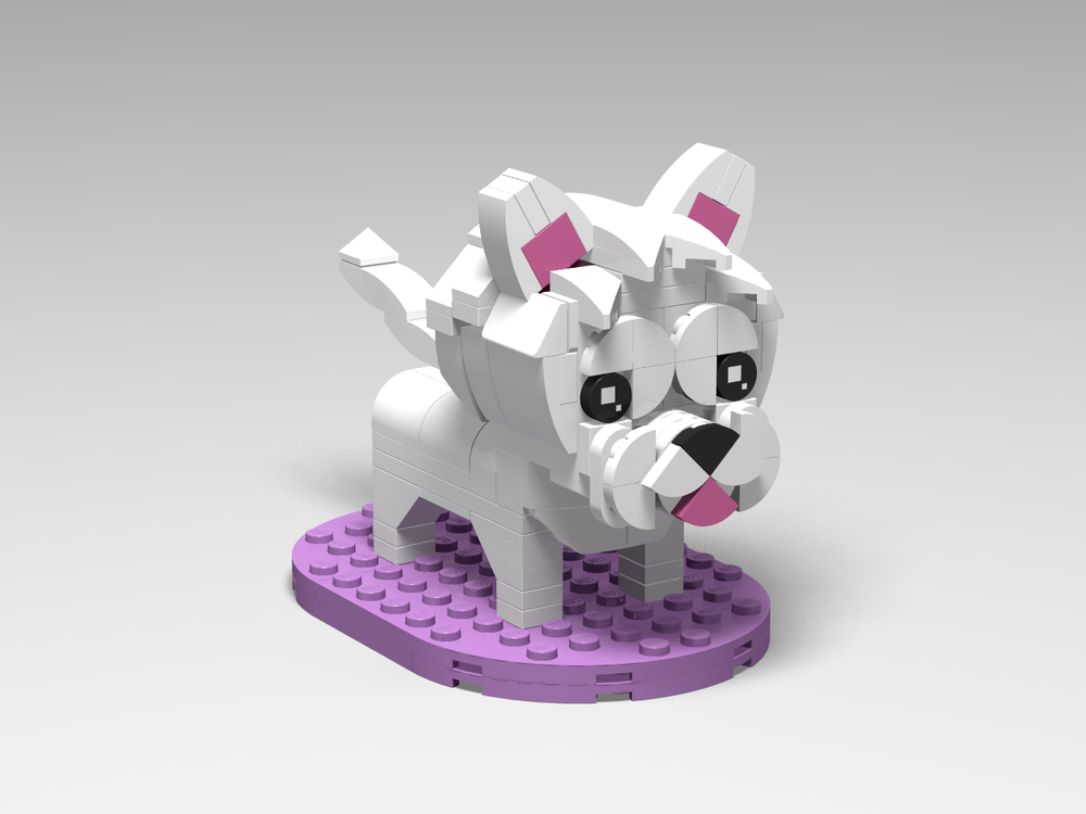 LEGO MOC Terrier Dog by minketeer | Rebrickable - Build with LEGO