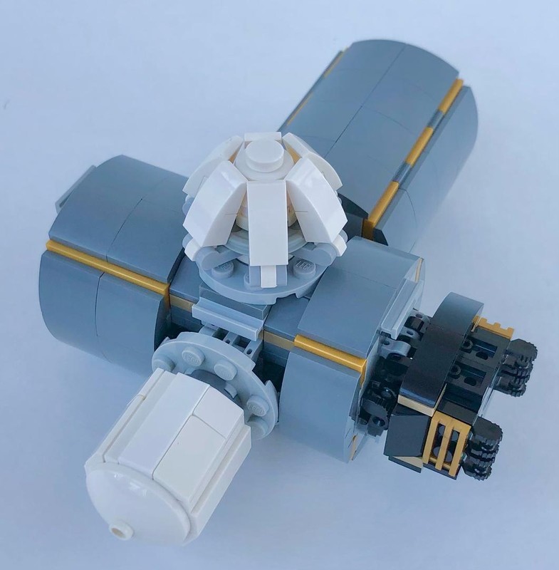 Lego Moc Cupola Iss 1110 Saturn V Scale By Willm Rebrickable Build