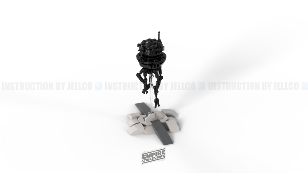 LEGO MOC Small size Imperial(Viper) Probe Droid (Episode 5) V3.0 by ...