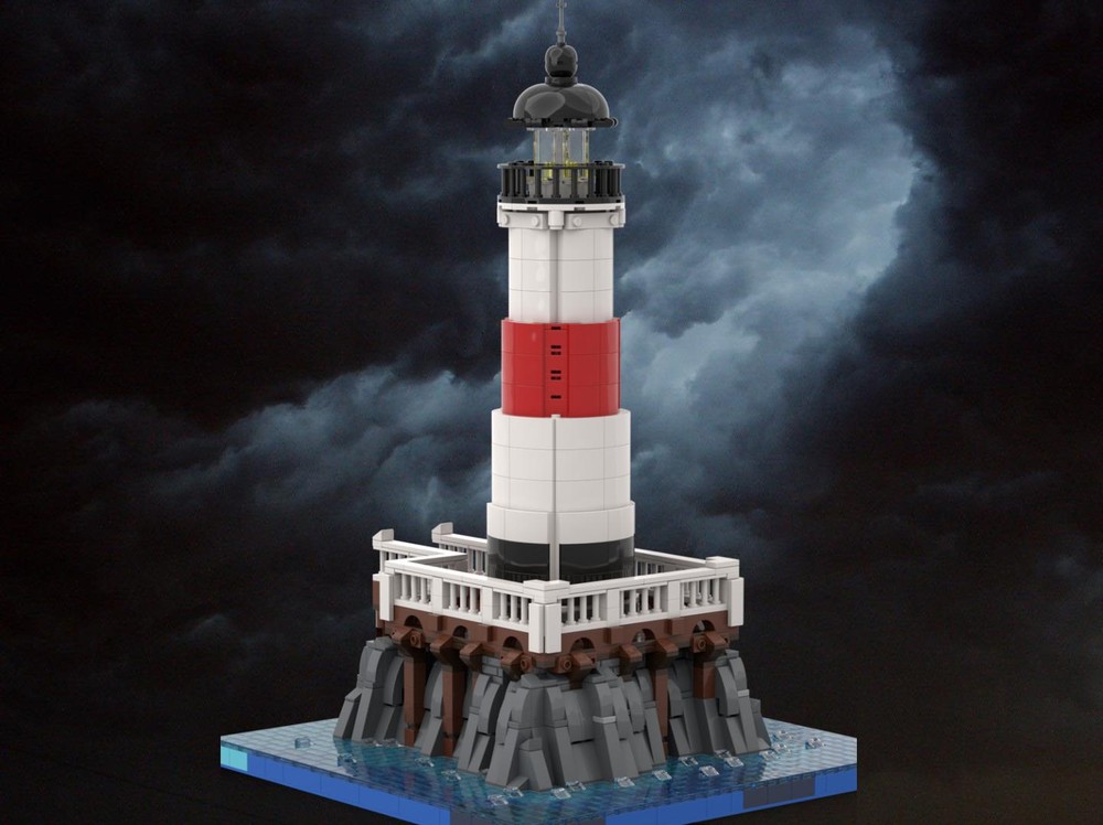 LEGO MOC Lighthouse by Huebre | Rebrickable - Build with LEGO