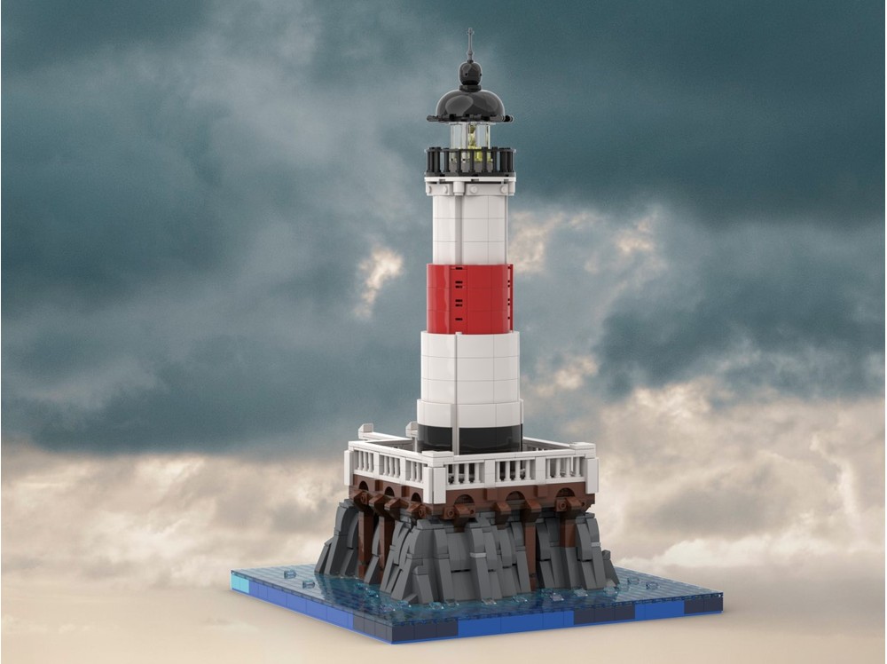 LEGO MOC Lighthouse by Huebre | Rebrickable - Build with LEGO