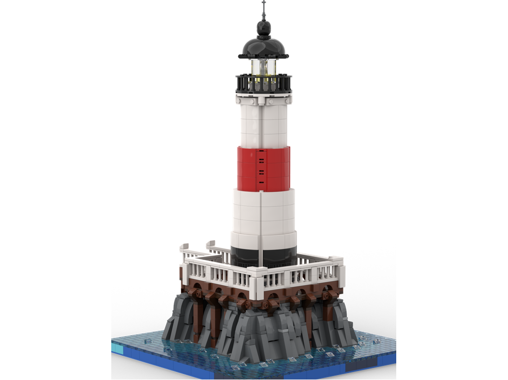 LEGO MOC Lighthouse by Huebre | Rebrickable - Build with LEGO