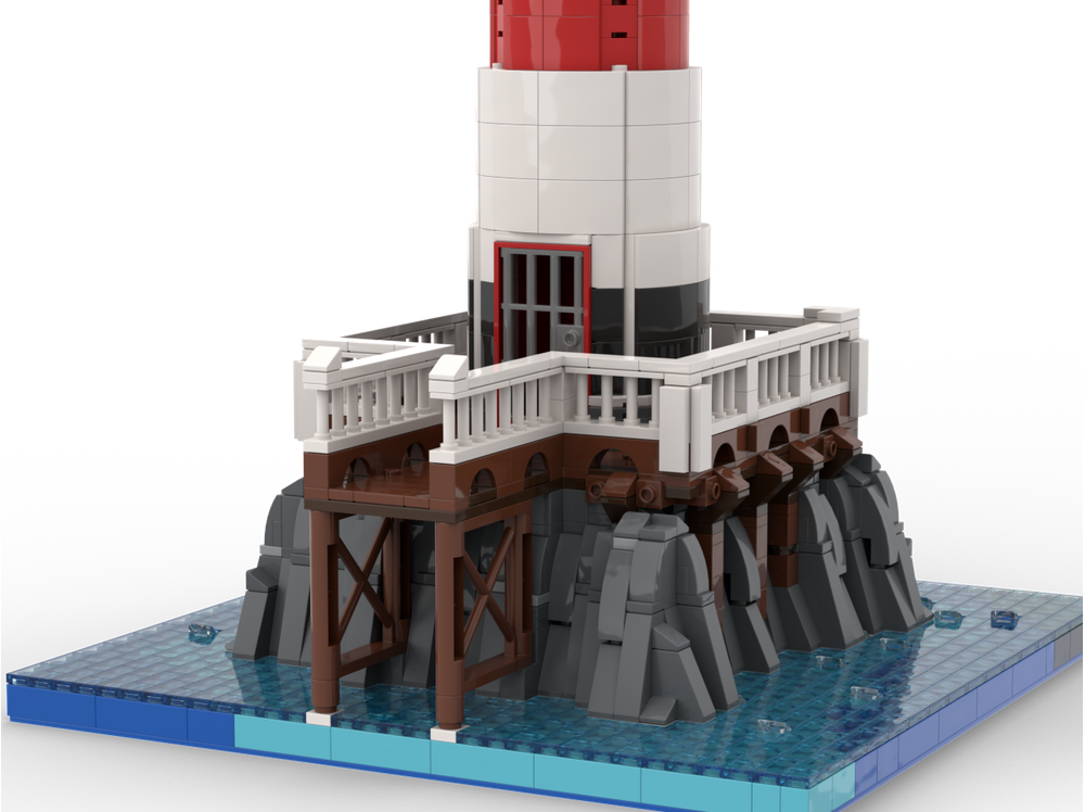 LEGO MOC Lighthouse by Huebre | Rebrickable - Build with LEGO