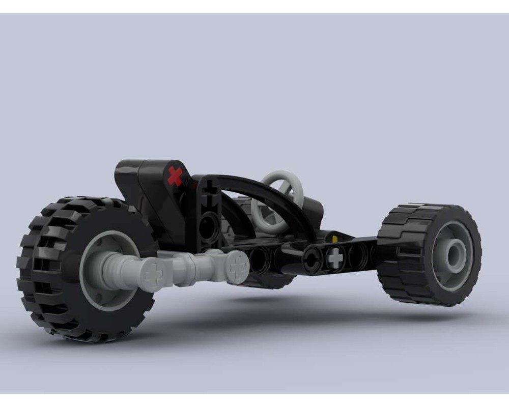 LEGO MOC Three wheeled race car/trike by Viernes | Rebrickable - Build ...